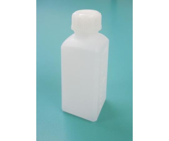 エスコ 40×40×115mm/0.10L角型広口ポリ容器 EA508AF-1 1個●密閉性を重視していますので中栓を付けています。●正方形なので、隙間なく収納できます。●入数は1個入りです。●容量：100mL●サイズ：40×40×115（...
