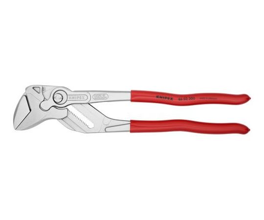 KNIPEX 60mm/300mm,プライヤーレンチ EA531K-300 1個●1本でミリ・インチの規格を問わずスパナセットの代用に、つかむ・締める・曲げる作業を行えます。●メッキ処理されたナットも傷つけずにつかむことができます。●つかみ...