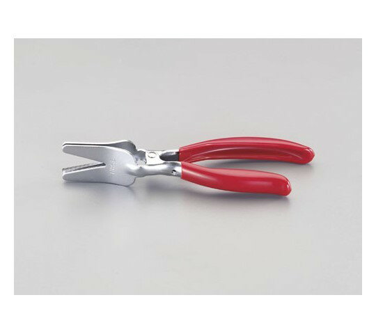 エスコ ホース取り外しプライヤー　230mm EA532SH-10 1個●フューエルフィルター部のホースやバキューム、ヒートホースを各接続部からハンドルを握るだけで容易に取り外せます。●全長：230mm●材質：スチール●適用ホースサイズ：φ...