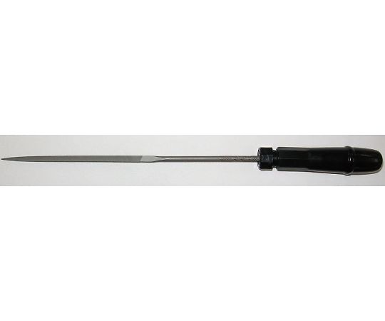 エスコ 精密やすりグリップ EA521VZ-50 1本●材質：プラスチック●全長：86mm●チャック能力：φ2〜4mm●ニードルヤスリ用　