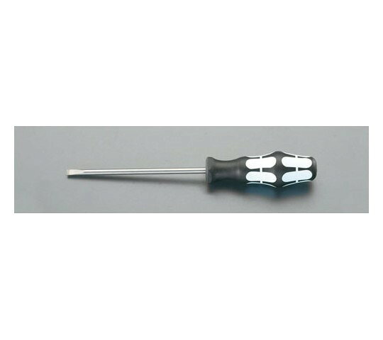 エスコ 3.0×0.5mm/80mm [-]ドライバー(ステンレス製) EA560A-80 1本●滑り止め加工なし●先端：0.5×3.0mm●軸長：80mm●材質：ステンレス●コード品番：EA560A-80