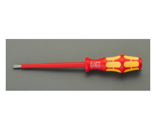 エスコ 4.0×0.8mm/100mm [-]ドライバー(絶縁) EA560WG-4 1本●メーカー：Wera●型番：006115●商品名：160i●刃幅×刃厚（mm）：4.0×0.8●軸長（mm）：100●ハンドル長（mm）：98●100...