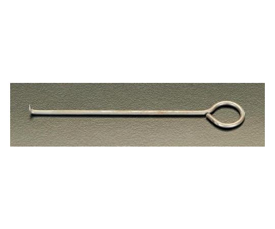 エスコ 4.8×200mmパッキングフック EA566AM-2 1本●カーボンスチール製●グランドパッキン用●軸径：4.8mm●全長：200mm●コード品番：EA566AM-2