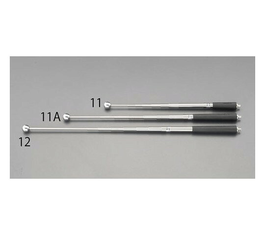 エスコ 210-1170mm打診棒 EA575-12 1本●タイル面をころがすようにして音の変化で剥離を発見します。●先端球径：18mm●有効サイズ：210/1170mm●コード品番：EA575-12