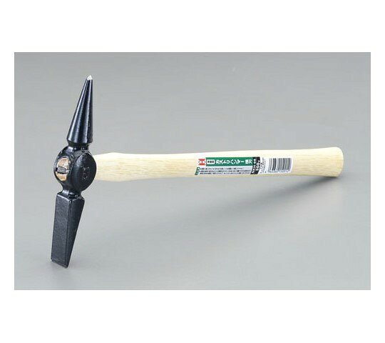 オーエッチ工業 溶接・チッピングハンマー　450g/φ25×325mm EA575WJ-2 1本●手に伝わる感触を重視したバランスのよい設計。●型番：NKH-10●ヘッド材質：機械構造用炭素鋼（S53C）●木柄材質：樫●完全焼入、硬度／HR...