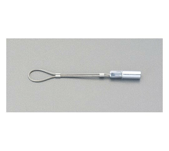 エスコ [EA597BM-1,-6用]ワイヤーヘッド EA597BM-10W 1個●ワイヤーの輪に電線を通して締め付け、テーピングするだけで簡単に結線ができます。●EA597BM-1、-5（φ4.5mmのみ）、-6用ワイヤーヘッド●材質：ス...