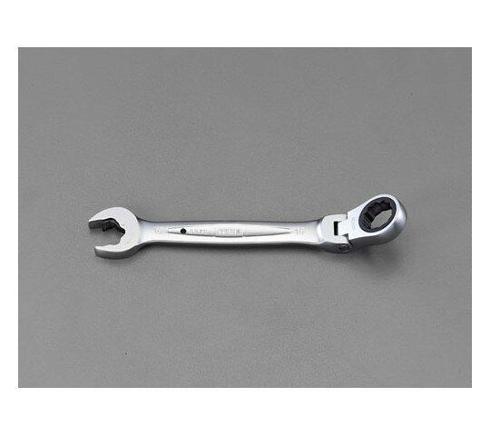 エスコ コンビネーションギアレンチ（首振型）　24mm EA614HW-24 1本●サイズ：24mm●ポイント：12ポイント●全長：296mm●ヘッド部外径(D1/D2)：52.2/46.0mm●ヘッド部厚み(T1/T2)：9.8/14.5...