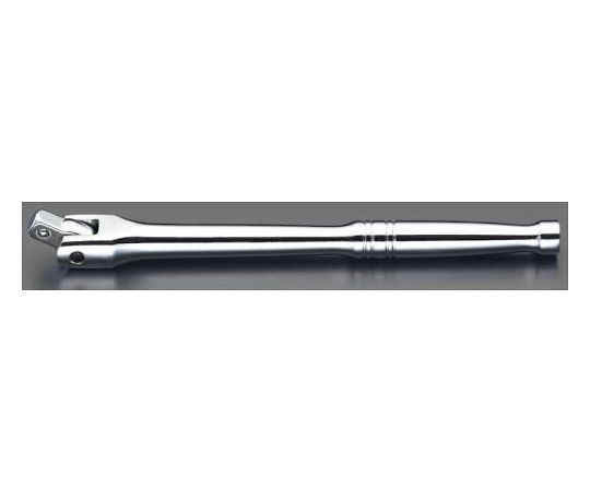 エスコ スピンナーハンドル　3/8"DR/200mm EA617DG-6 1本●素早く本締めが行えます。●差込角：3/8"●全長：200mm●ヘッド径：φ22mm●ミラー仕上げ
