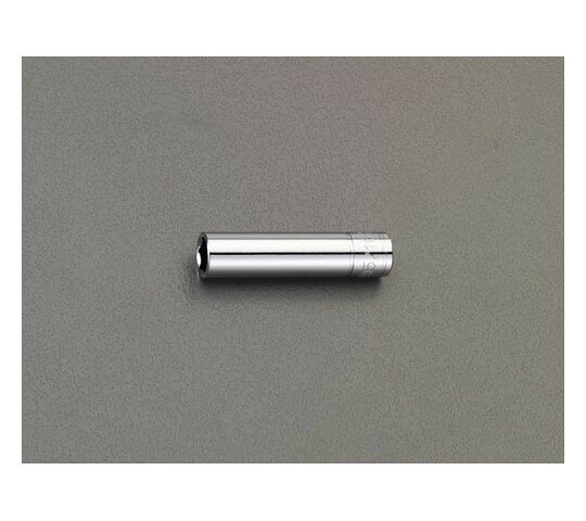 エスコ ディープソケット　1/4"DR×1/4" EA687AT-104 1個●差込角：1/4”●対辺：1/4”●外径：9.9mm●全長：49.0mm●6ポイント●材質：クロムバナジウム鋼●コード品番：EA687AT-104