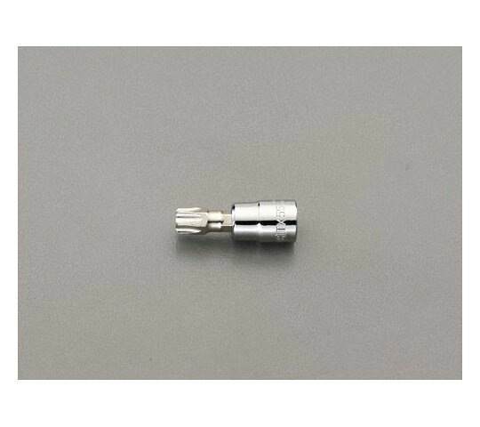 エスコ [Bore-TORX]ビットソケット　3/8"DR/T55×50mm EA687BM-455 1個●差込角：3/8”●サイズ：T55●全長：50mm●イジリ止付●コード品番：EA687BM-455