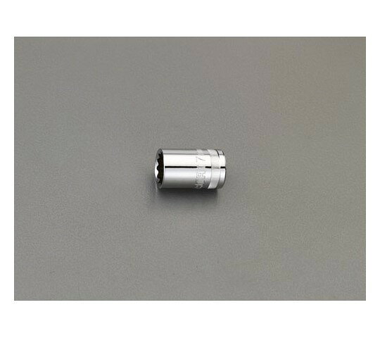 エスコ ソケット（12角）　1/2"DR×12mm EA687CS-212 1個●差込角：1/2”●対辺：12mm●外径：17.8mm●全長：37.8mm●コード品番：EA687CS-212