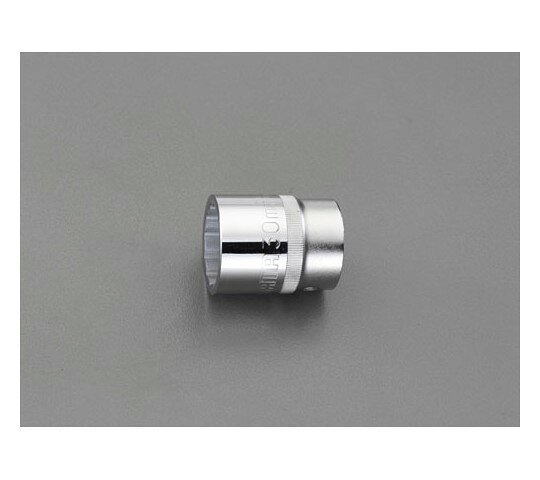 エスコ ソケット　3/4"DR×41mm EA687ES-41 1個●差込角：3/4”●対辺：41mm●外径：56.0mm●全長：68mm●12ポイント●材質：クロムバナジウム鋼●コード品番：EA687ES-41