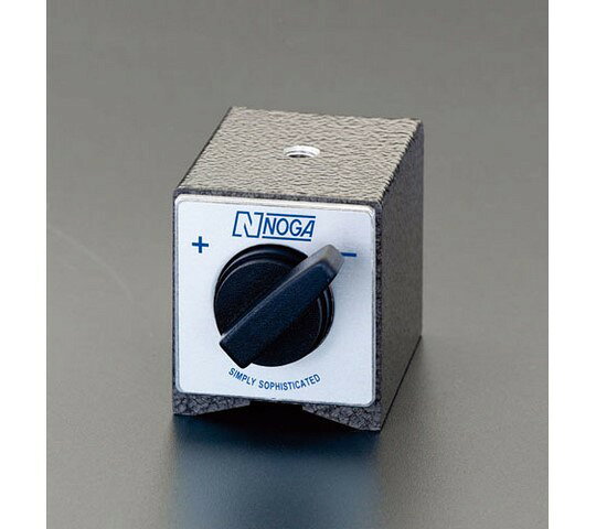 エスコ マグネット台　40×30×35mm/32kgf/M5×0.8 EA781BC-22 1個●レバー式●取付ねじ穴：M5×P0.8、深さ4mm●吸着力N(kgf)：320（32）●サイズ：30×40×35(H)mm●重量：0.2kg●コ...
