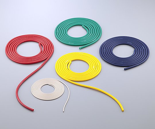 アズワン セラバンド（R）チューブ　チューブ・極弱（黄褐色） TB-21010 1巻●ハンドルはチューブを容易に固定でき、握力の弱い方や手の動きの不自由な方等が使用する際に便利です。●アシストは2個のループ付きベルトで片方のループにチューブ...