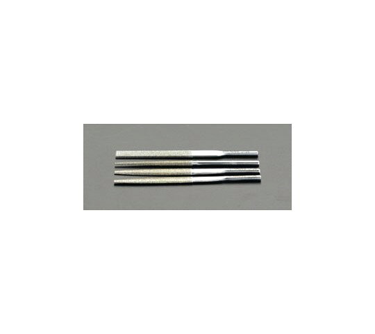 エスコ 5.1×1.6×85mm,ダイヤモンド鑢(平・ショート/#200) EA826VM-12 1本●金型全般の研削作業に最適です。●全長：85mm●コーティング長：45mm●ハンドル：EA826VM-0（別売）●シャンク部：丸柄●軸径：...