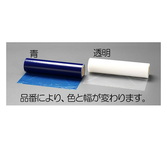 エスコ 150mm×100m表面保護シート(透明) EA944MR-17 1巻●幅：150mm●長さ：100m●材質：ポリエチレン●厚み：0.05mm●材質：基材：ポリエチレン、粘着剤：アクリル系●色：透明●引張強度：2.19kg／mm2●...