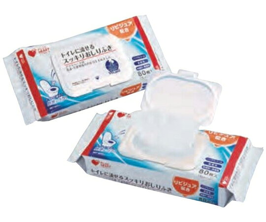オオサキメディカル トイレに流せるスッキリおしりふき 80枚入 1個(80枚入)●使用後はトイレに流せて、処理が清潔で楽に行えるおしりふきです。●開閉しやすいプラスチックのフタ付きのため、片手で簡単に取り出せます。●リピジュア?を配合し、傷...