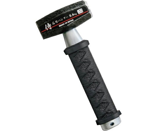 オーエッチ工業 サムライセットウハンマー0.6kg SH-06SSM 1個●しっかり握れる日本刀グリップ付です。●軽くて折れにくいポリプロピレン柄です。●呼称：0.6●全長（mm）：200●頭寸法対辺（mm）：31●頭寸法長さ（mm）：86...