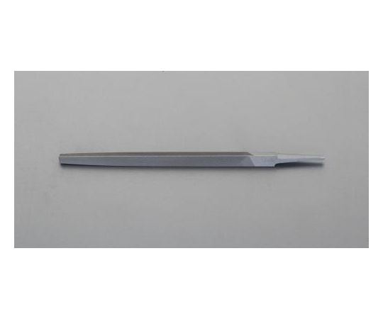 アズワン 鉄工やすり（三角/細目）200mm EA521TW-200F 1本●材質：合金工具鋼（SKS-8）●仕様：柄なし●形状：三角●やすり目：複目●粗さ：細目●刃長：200mm●幅：15mm●適合ハンドル：EA521VZ-13（別売）