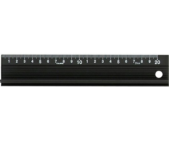 TJMデザイン（タジマツール） カッターガイド スリム200 CTG-SL200 1本●切る・守る・測る、現場の快適さをデスクへ●カッターから手を守る、高さ18.5ミリのガード付定規●プロ用カッターガイドを幅40ミリにスリム化して事務・家庭...