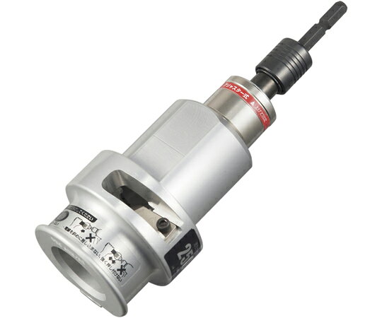 TJMデザイン（タジマツール） ムキソケD IV 250 DK-MSDIV250 1個●ビニル絶縁電線用皮剥きソケット●同スケア（sq）ならアダプタ（3種付属）と刃の取付け位置を選ぶことでIV、EM IE/F、HIV、KIV線に対応（特許出...