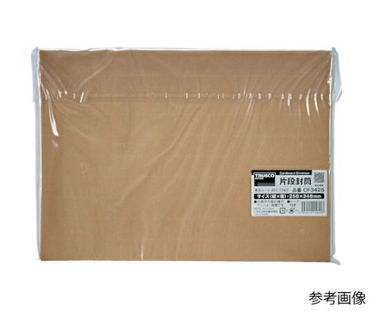 トラスコ中山 片段封筒 幅368x高さ348+折り返し50mm 10枚入 CF3634 1袋(10枚入)●内側が片段仕様のクッション封筒です。●テープ付なので封かん作業が簡単です●配送の梱包・緩衝材。●紙製のため脱プラ対策。●幅（mm）：3...