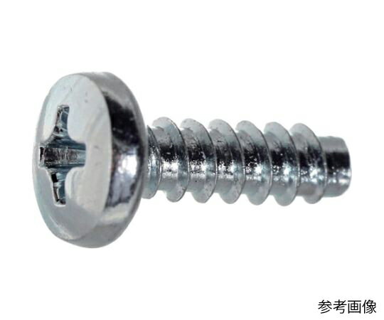 トラスコ中山 バインド頭低トルクねじ 三価白 Bタイプ M3×8 1000本入 ヘキサゴンパック S053-0308 1缶(1000本入)●ねじの形がおむすび型のタッピングねじです。●ねじ込みトルクが低く締め込み時に切粉がでないです。●保持...