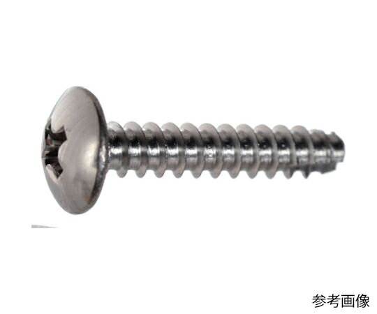 トラスコ中山 トラス頭タッピングねじ ステンレス 2種溝付B1 M4×20 310本入 ヘキサゴンパック S038-0420 1缶(310本入)●1種よりもピッチが細かく、先端が少し絞っていて、1/4カットしています。●カット部は相手材を削...