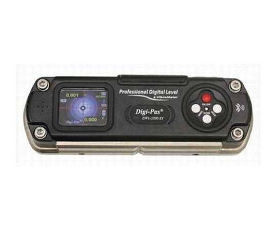 アカツキ製作所 精密デジタル水準器 DWL-3500XY 0008-01-0006520 1個●2軸同時表示型、高精度デジタル式角度計●振動計内蔵●PCと直接USBケーブルもしくはBluetoothにて接続可●防水機能あり（防水規格：IP6...