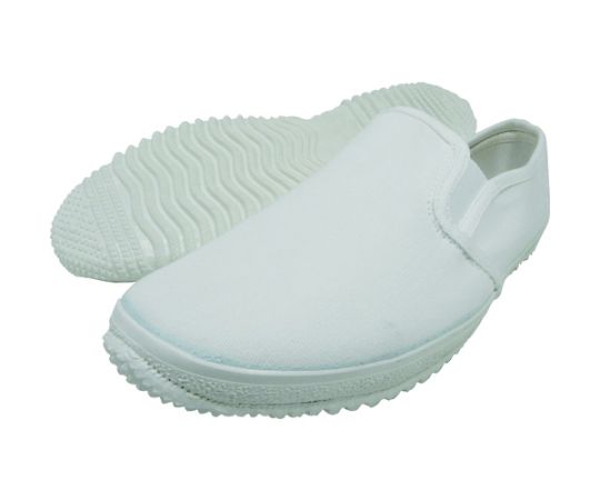 日進ゴム White Sole #310 白 24.5cm WS310W-24.5 1足●マーキングしにくい白底の作業靴。●上履きなどにも使用されています。●軽作業。●引越業。●内装業。●寸法（cm）：24．5●色：白●足幅サイズ：EE●材...