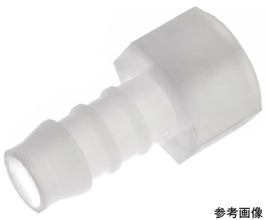 アズワン TEFEN PVDF タケノコ継手 メス固定ストレート12mm ×Rc 1/2 1個●機械強度が高く使用温度範囲が広く耐薬品性・耐候性に優れているPVDF製です。●食品装置・半導体関連・純水装置・海水等幅広い用途に活用●サイズ：ホ...