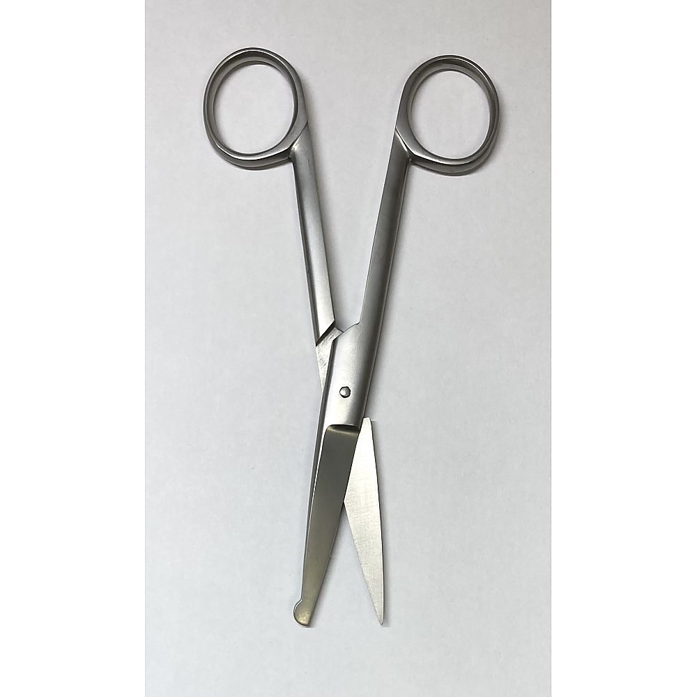 ルマン 球付剪刀 14.5cm 左利き用 1本●直●左利き用●全長：145mm●ネジ止め式●材質：ステンレス医療機器クラス1医療機器承認番号:11B3X10050000006
