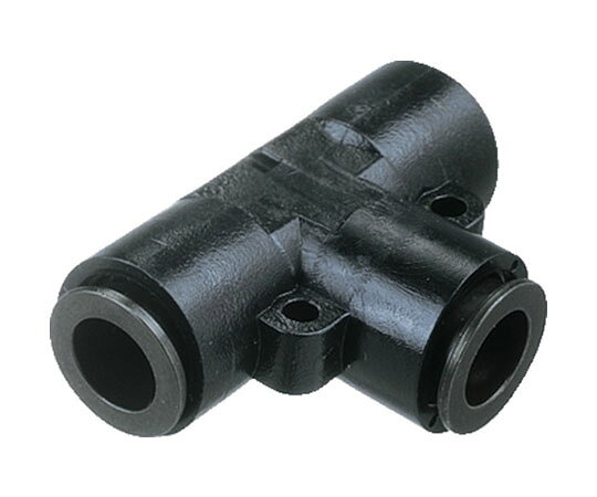 ●適合チューブ外径D（mm）：12×12×12●使用圧力：1MPa●使用流体：空気●使用温度範囲：-5〜60℃●材質／仕上：本体／ポリアセタール（POM）、シールゴム／ニトリルゴム（NBR）●原産国：日本●コード番号：158-8567