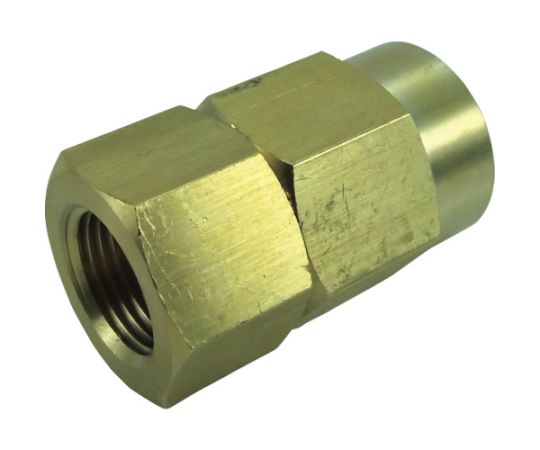 ●袋ナットによる締め込み式です。●接続口径D：Rc3/8●六角対辺（mm）H1：24●六角対辺（mm）H2：24●使用流体：空気・水●適合チューブ外径×内径（mm）：16×11●流体温度（℃）：-5〜60℃（空気）、5〜40℃（水）●使用圧...