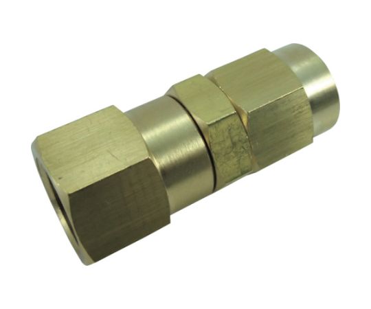 ●袋ナットによる締め込み式です。●接続口径D：Rc3/8●六角対辺（mm）H1：21●六角対辺（mm）H2：19●六角対辺（mm）H3：19●使用流体：空気・水●適合チューブ外径×内径（mm）：12×8.0●流体温度（℃）：-5〜60℃●使...