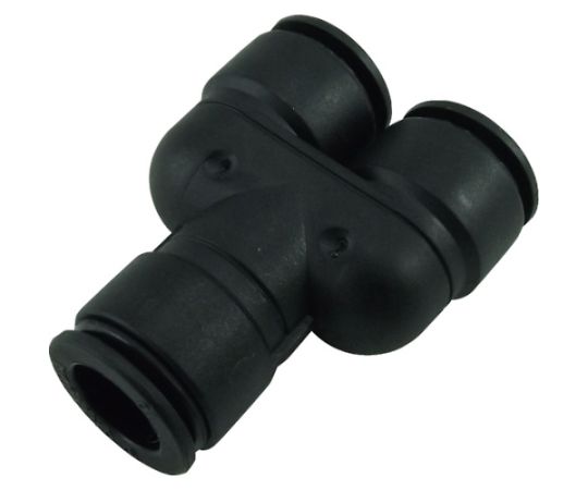 ●適合チューブ外径D（mm）：10×10×10●使用流体：空気、水●使用圧力：1MPa（空気）、0.3MPa（水）●流体温度（℃）：-5〜60℃（空気）、5〜40℃（水）●材質／仕上：本体／難燃性ポリブチレンテレフタレート（PBT）、シール...