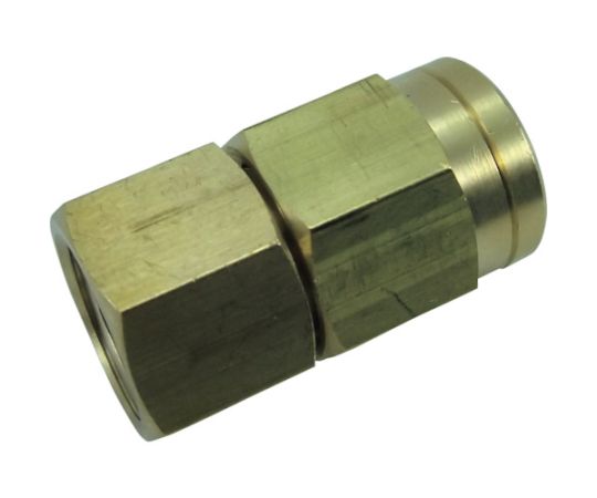 ●袋ナットによる締め込み式です。●接続口径D：G1/4●六角対辺（mm）H1：16●六角対辺（mm）H2：16●使用流体：空気・水●適合チューブ外径×内径（mm）：10×6.5●使用流体：空気・水●流体温度：-5〜60℃（空気）、5〜40℃...