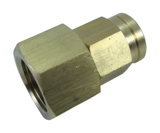 ●袋ナットによる締め込み式です。●接続口径D：Rc3/8●六角対辺（mm）H1：21●六角対辺（mm）H2：16●使用流体：空気・水●適合チューブ外径×内径（mm）：10×6.5●使用流体：空気・水●流体温度：-5〜60℃（空気）、5〜40...