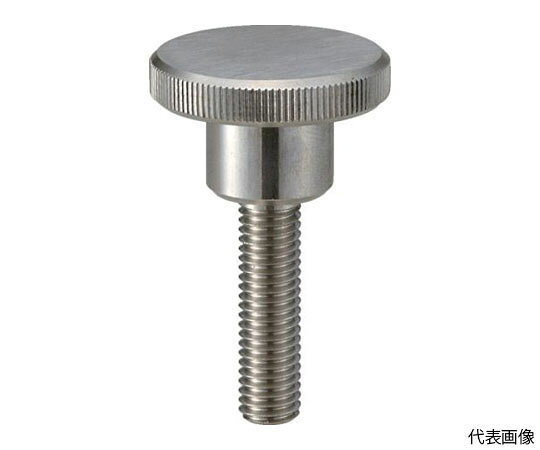 ●段付タイプのローレットノブです。●ローレット加工によりすべりにくくスピーディに締め付けが出来ます。●外径（mm）：16●ノブ高さ（mm）：9.5●ねじ寸法：M4×0.70●ねじ長さ（mm）：10●耐熱温度（℃）：10℃●おねじタイプ●材質...