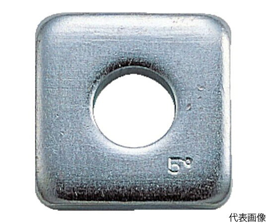 ●Cチャンネル用鋼材に使用し、使用されるおねじが相手材と平行に使用されるため5度の角度がついています。●材質／仕上：一般構造用炭素鋼（SS400相当）、表面処理／ユニクロメッキ仕上げ●コード番号：160-9122