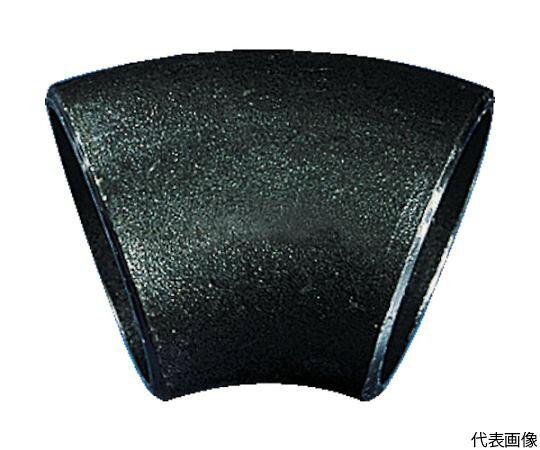 ●汎用的に使用される黒管タイプの継手です。●石油化学関係。●一般ビル建築配管。●呼び径A：80●呼び径B：3●外径（mm）：89.1●肉厚t（mm）：4.2●形状：45°ロングエルボ●外径OD（mm）：89.1●H（mm）：47.3●JIS...