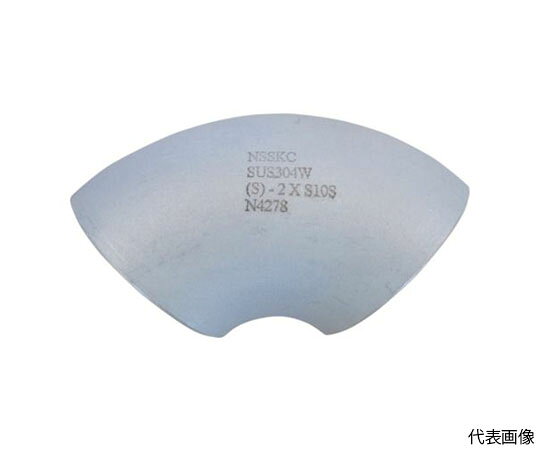 ●耐酸性があり、さびにくいステンレス製の配管です。●石油化学関連。●一般ビル建築配管。●呼び径A：100●呼び径B：4●外径（mm）：114.3●肉厚t（mm）：3.0●形状：90°ショートエルボ●特徴：ステンレス品●F（mm）：101.6...