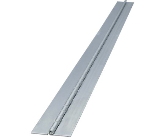 ●制御盤、配分電盤。●工作機械・車両等の蝶番。●全長（mm）：1800●幅（mm）：50●厚さ（mm）：1.5●D2（mm）：3.5●表面処理：鏡面バフ研磨仕上げ●B（mm）：20.0●取付方法：溶接タイプ●材質／仕上：ステンレス（SUS3...