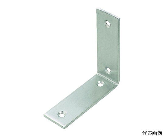 ●座繰りが両面に付いています。●内向きでも外向きでも使用できます。●皿頭のねじをご使用ください。●コーナーの補強金具として。●家具の転倒防止に。●棚作りに。●板厚（mm）：5●耐荷重（2個）（kg）：20●穴径（mm）：5●穴数（個）：4●...