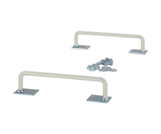 ●材質／仕上：スチール●セット内容／付属品：ハンドル2本●セムス／M6×16（平ワッシャー付）×4個●フランジナット／M6×4個●六角ボルト／M8×16×4個●フランジナット／M8×4個、平ワッシャー／φ21.5、1.6mm×4個●移動のと...