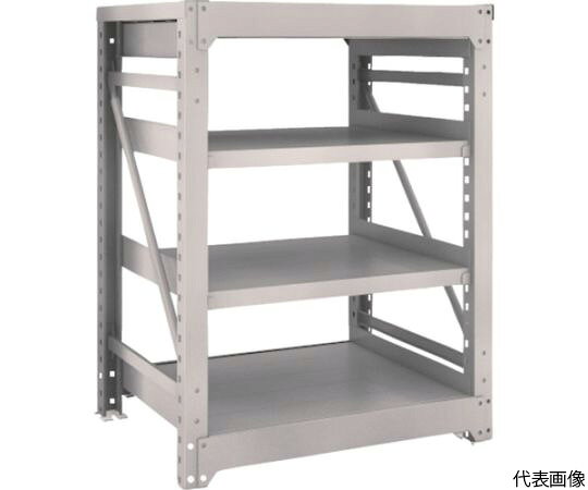 ●主要構造部分をボルト止めにし、安全性を重視した堅牢な構造です。●荷重、横からのねじれにも強いC型形状の支柱を採用しています。●横材、斜材がブレース機能の役割を果たし、耐荷重・耐震性に優れています。●棚板は50mmピッチで簡単に移動が可能で...