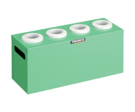 ●ワゴンの棚板や卓上に載せて使用できるツーリングBOXです。●ツーリング交換時の機械への脱着が容易で取手付のため移動も簡単です。●収納ホルダ数：BT・NT40 4個●間口（mm）：390●奥行（mm）：145●高さ（mm）：188●色：ヤン...