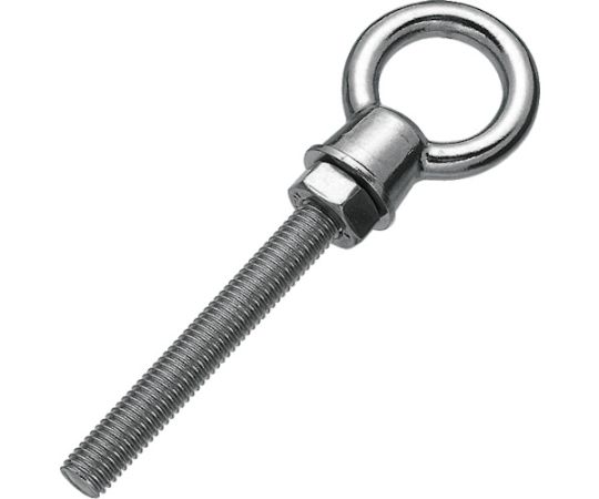 ●首下が長いので厚みのある部分に使用可能です。●機械器具類の吊り上げなど、一般の荷役に。●使用荷重（kN）：1.47●A（mm）：20●B（mm）：80●D（mm）：8●H（mm）：48●L（mm）：24●ねじ径：M10×1.5●六角ナット...
