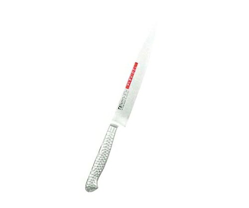 ●刃部：モリブデンバナジウム特殊鋼を用い、切れ味、長切れを重視。●ハンドル部：18-8ステンレススチールモナカハンドル。ガラスビーズショット仕上げによる、手触りのソフト化、滑り防止。刃部とハンドル部の（溶接による）一体化で、雑菌等の付着防止...