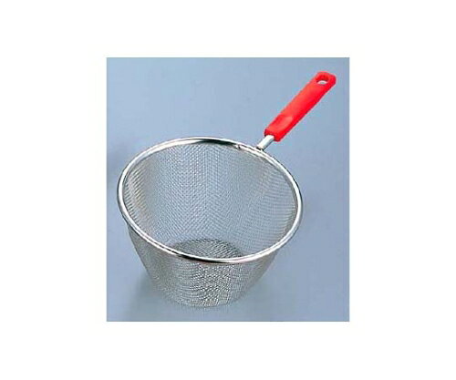 ●アミ目：12メッシュ●外寸1（mm）：φ180●外寸2（mm）：柄：150●内寸1（mm）：深さ：105●材質1：18-8ステンレス●コード番号：8324700